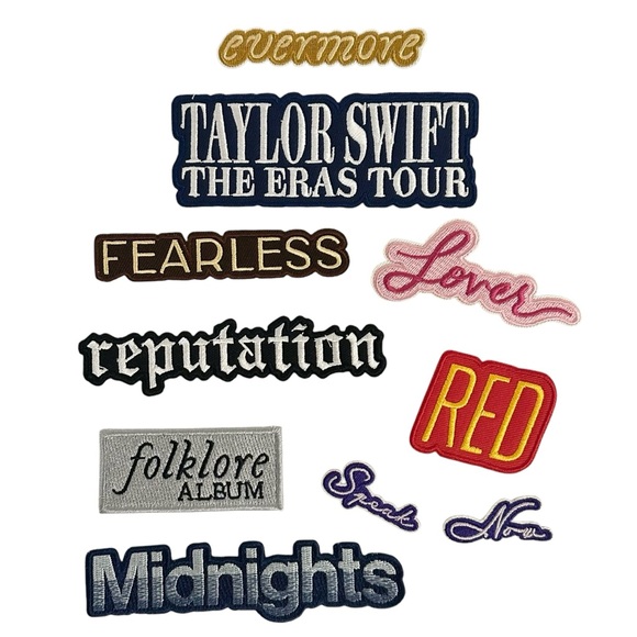 Taylor Swift | Other | Collectors Taylor Swift The Eras Tour Patch Set ...